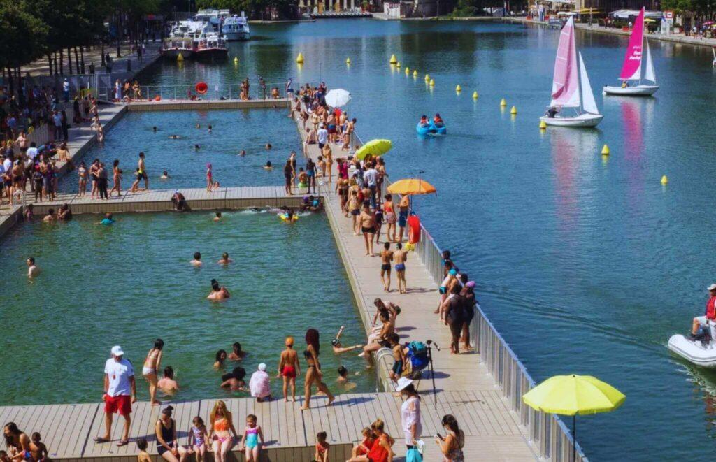 Nadar en el río Sena, la nueva opción de verano en Paris después de 100 ...